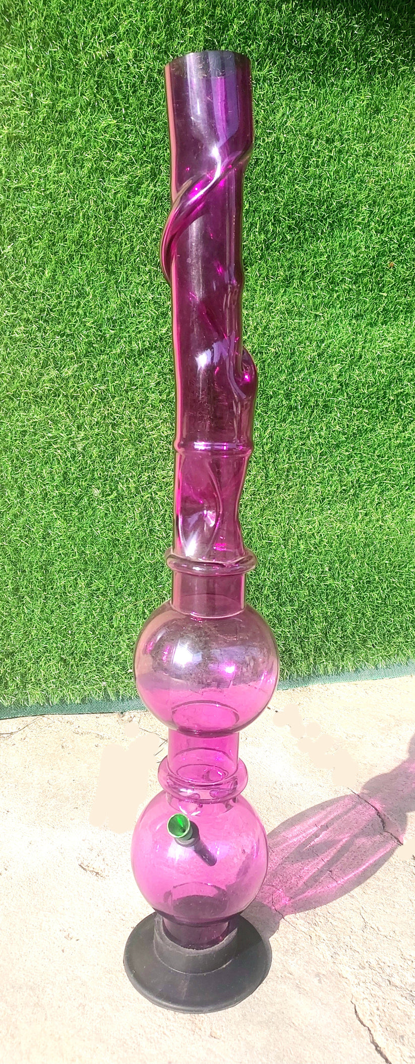 24 Inch Dub Bub Acrylic Bong – THEBOOMBOXCLUB
