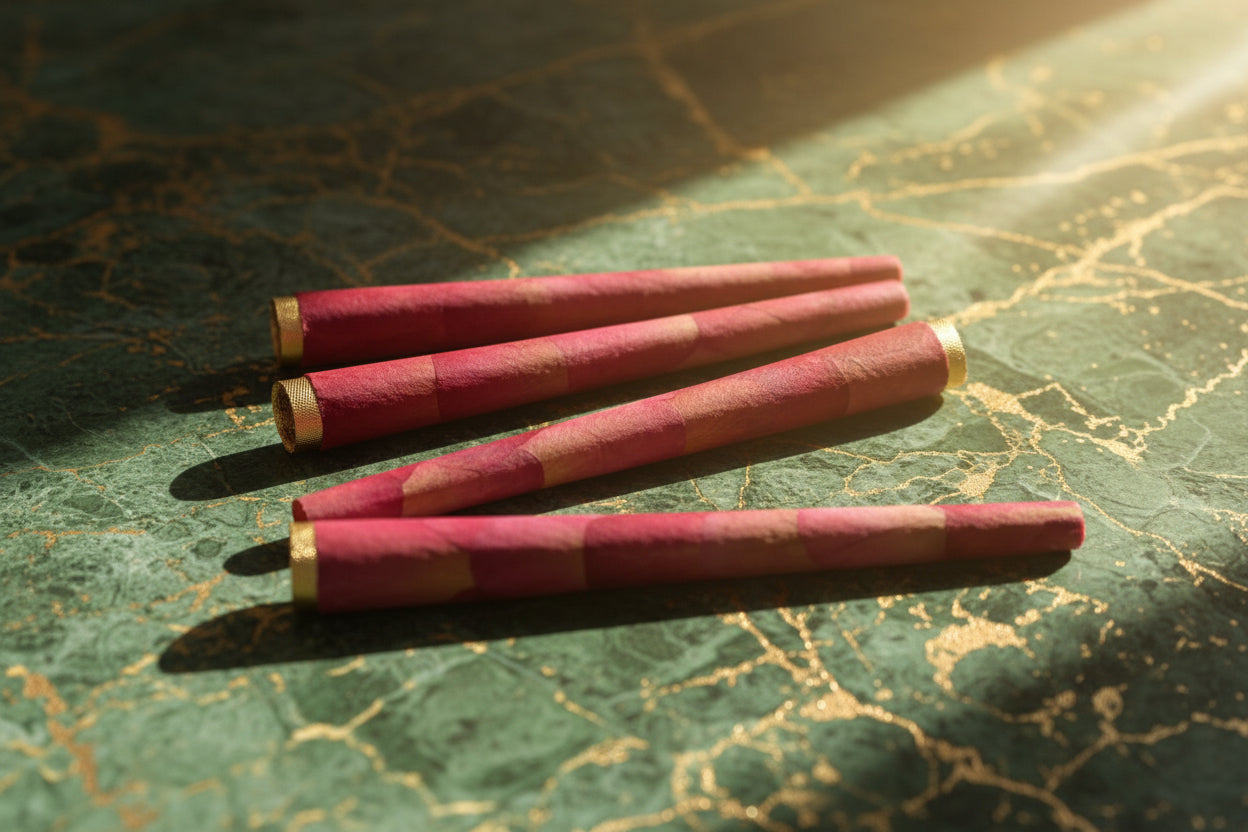 TBBC Rose Flavor OG Blunt – Premium Herbal Blunt Wrap | TBBC India ...